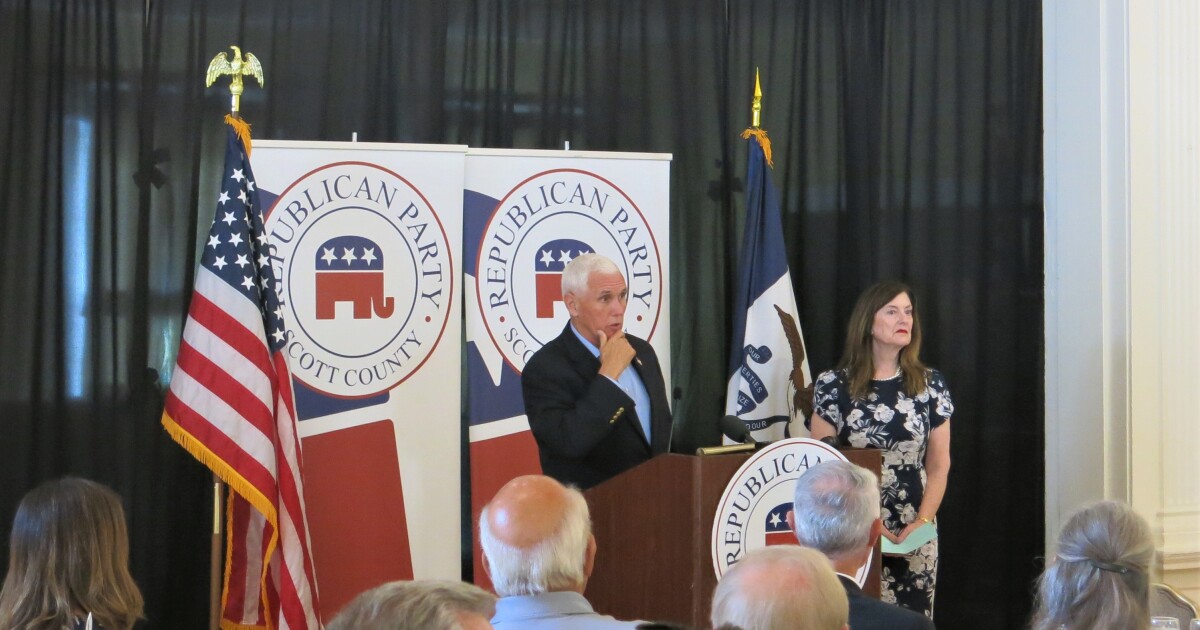 Mike Pence Brings Presidential Campaign to Davenport | WVIK, Quad Cities NPR