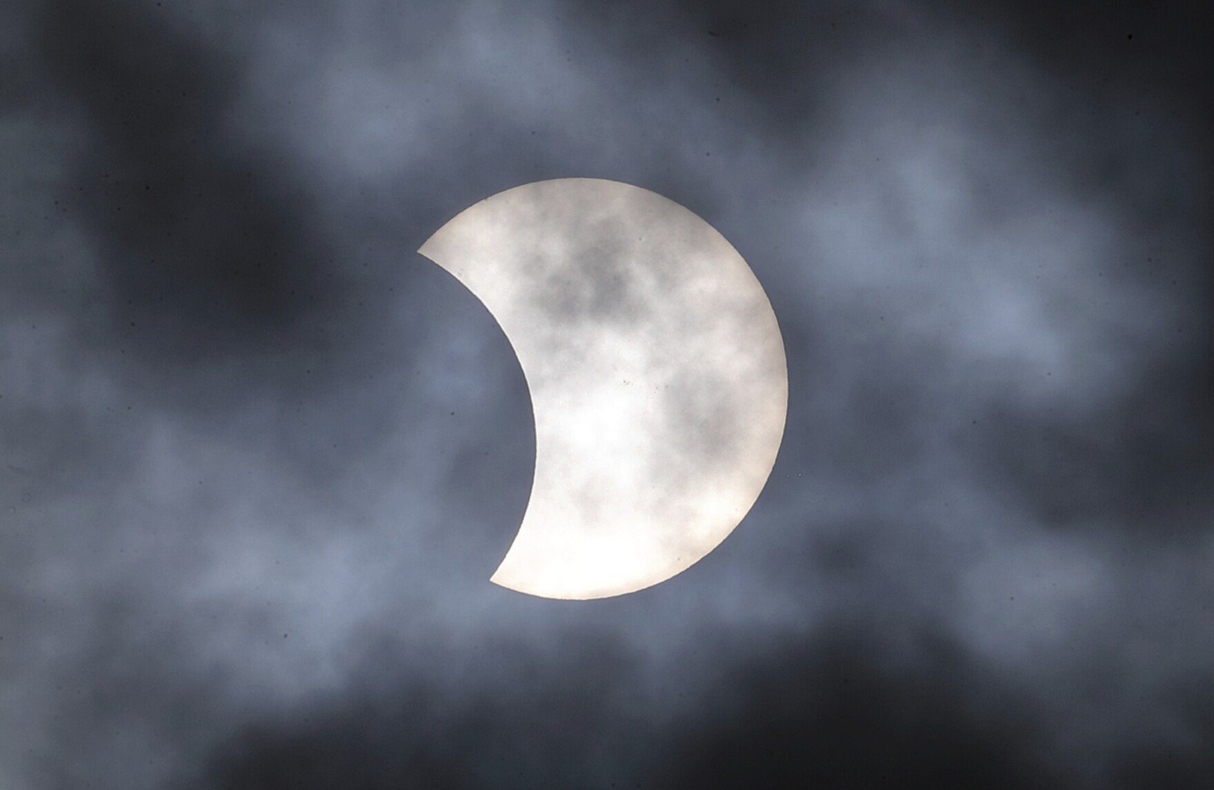Weekend partial eclipse 'a big precursor' to next year's solar eclipse | WVXU