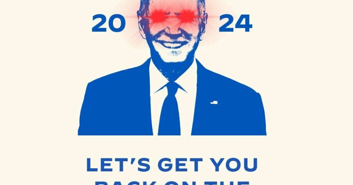 'Dark Brandon' meme makes an appearance on Biden's new campaign website ...