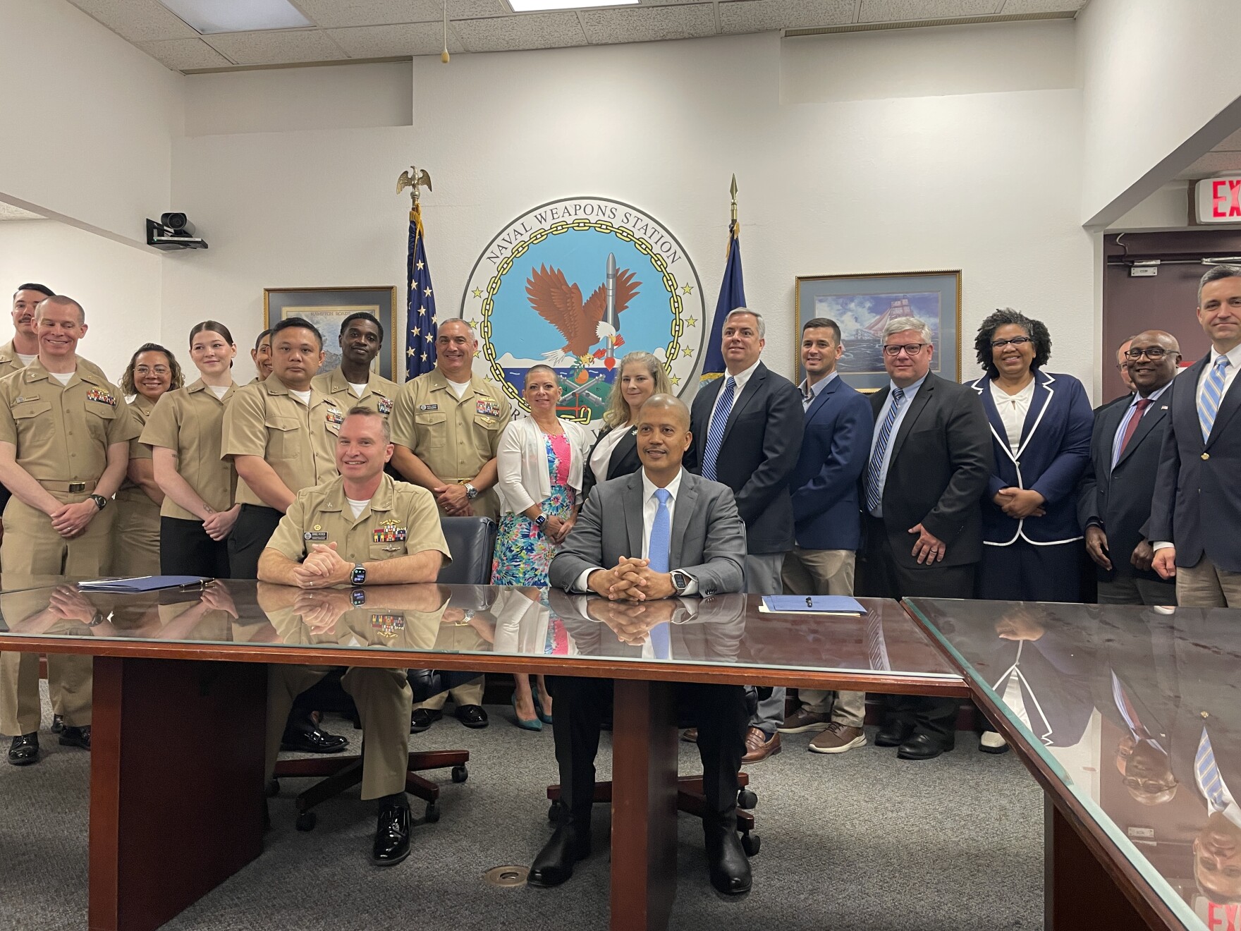 Naval Weapons Station Yorktown and Dominion look at nuclear plant on base