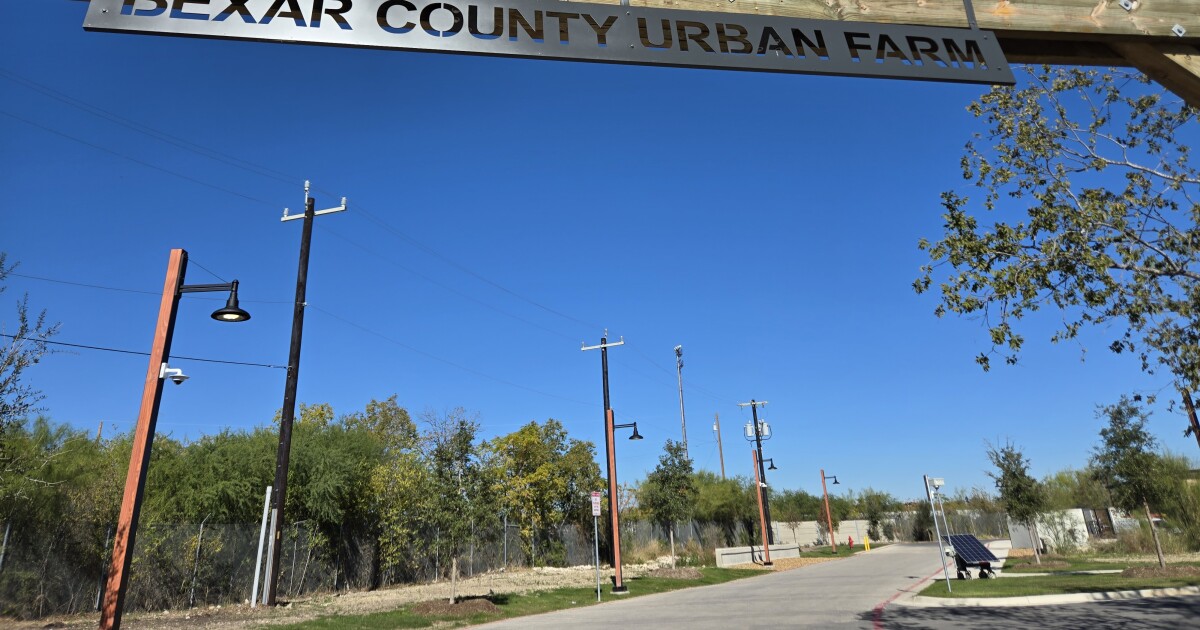 Bexar County urban farm formally opens in San Antonio's East Side | TPR