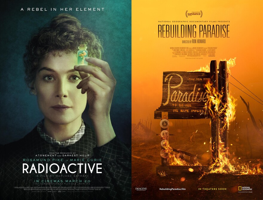ON FILM - Reviews: Radioactive and Rebuilding Paradise
