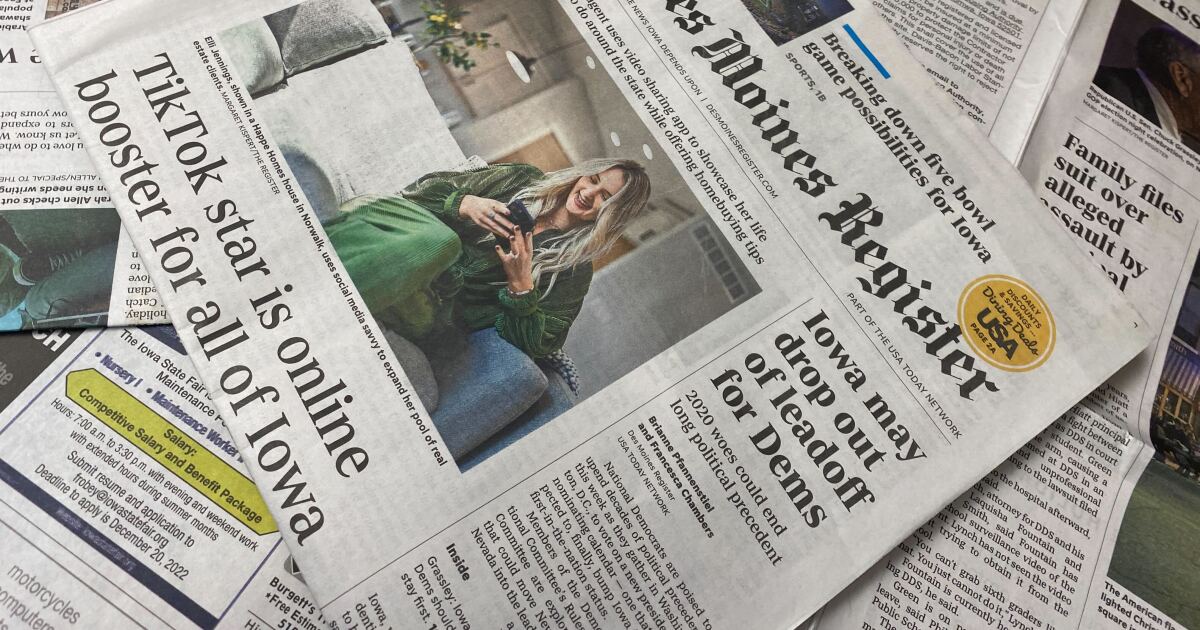 Free speech nonprofit to defend Iowa pollster Ann Selzer in lawsuit ...