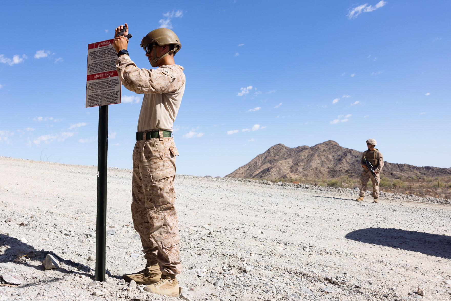 Near southern border military zones, locals say it's not always clear ...