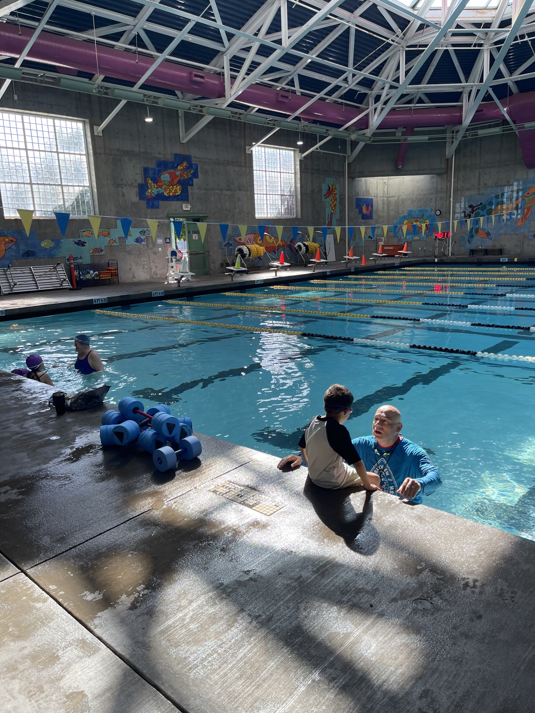 Free swim lessons help Bayview kids find their sea legs | KALW