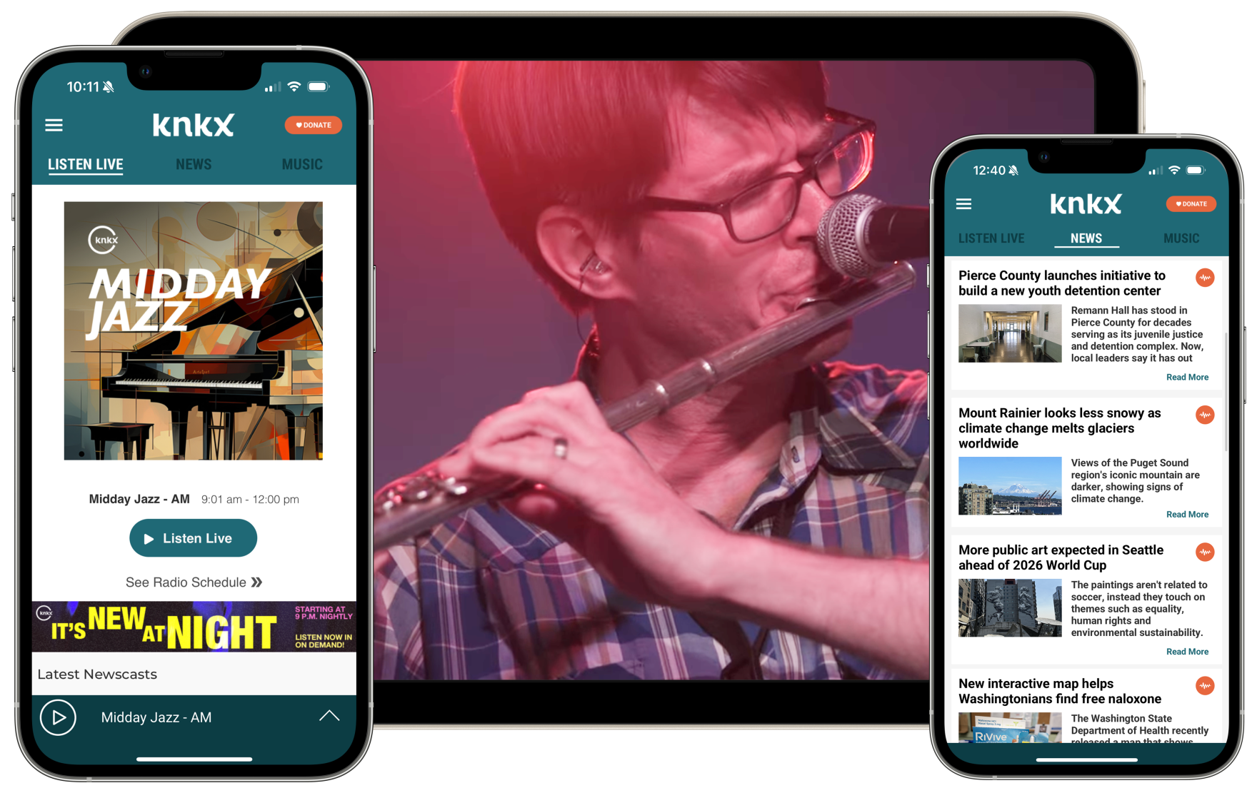 Access your favorite KNKX and NPR programs in the new KNKX Public Radio ...