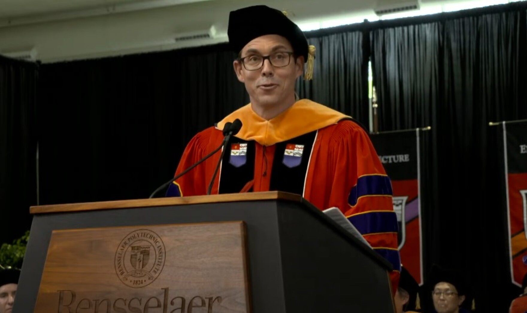 Rivian founder and CEO RJ Scaringe shares 3 lessons with Class of 2025 ...