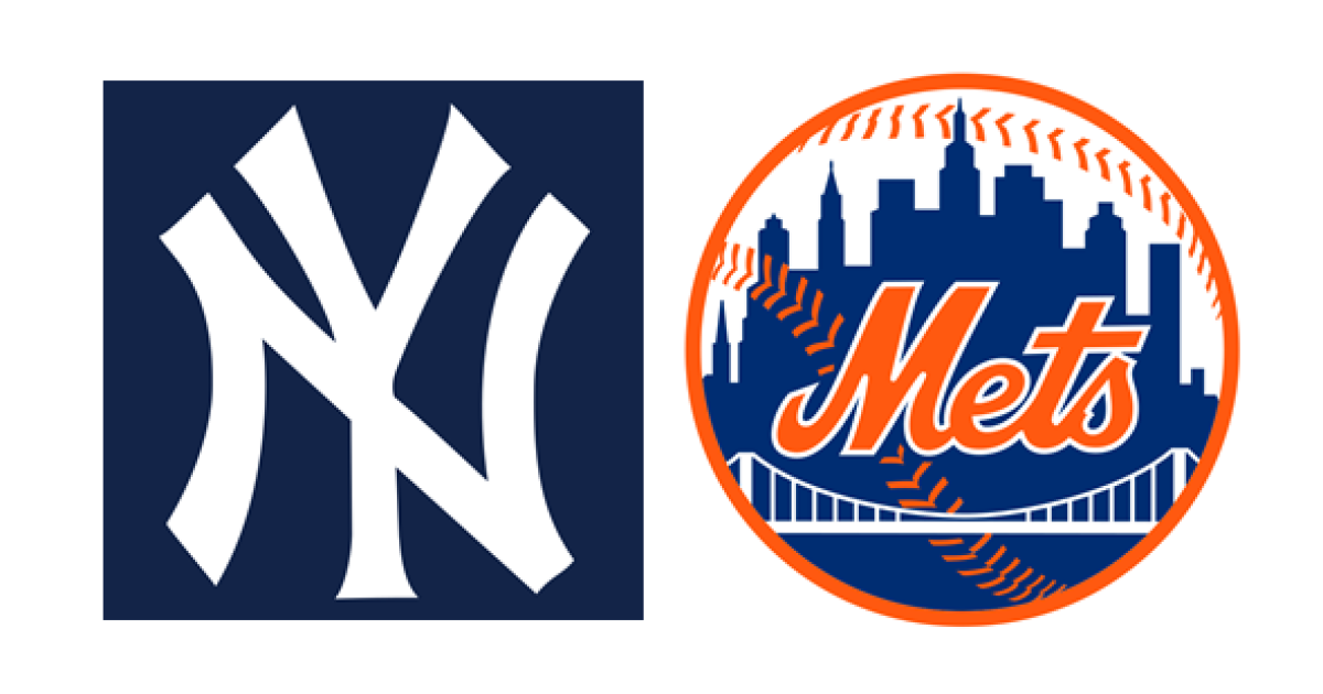 difference between mets and yankees logo
