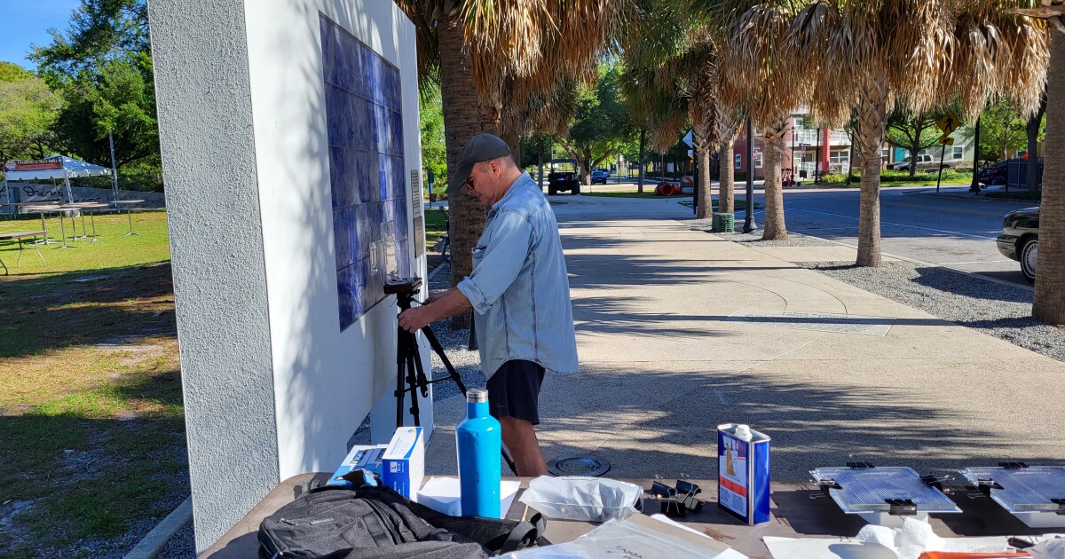 Artist restores vandalized Black history murals at Perry Harvey Park | WUWF