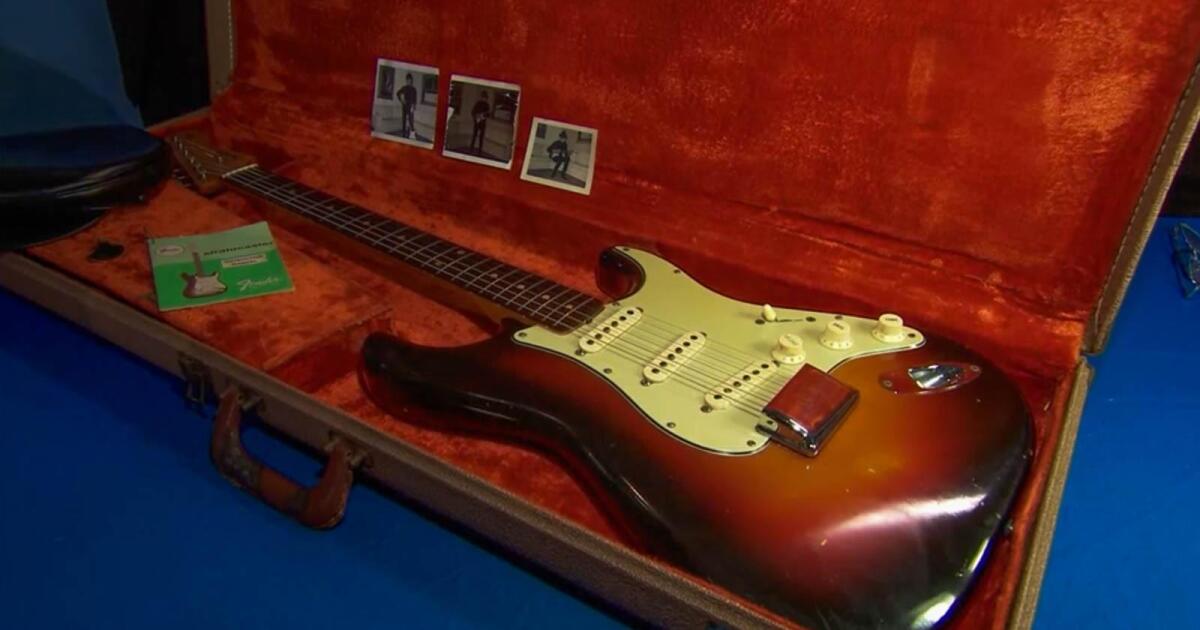 Appraisal: 1961 Fender Stratocaster Guitar | New England Public Media
