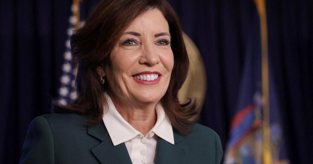 New York Gov. Hochul on pushing back against Trump
