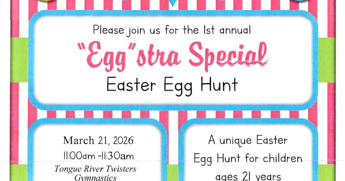 Briana's "Eggs"tra Special Easter Egg Hunt - Sheridan | Wyoming Public ...