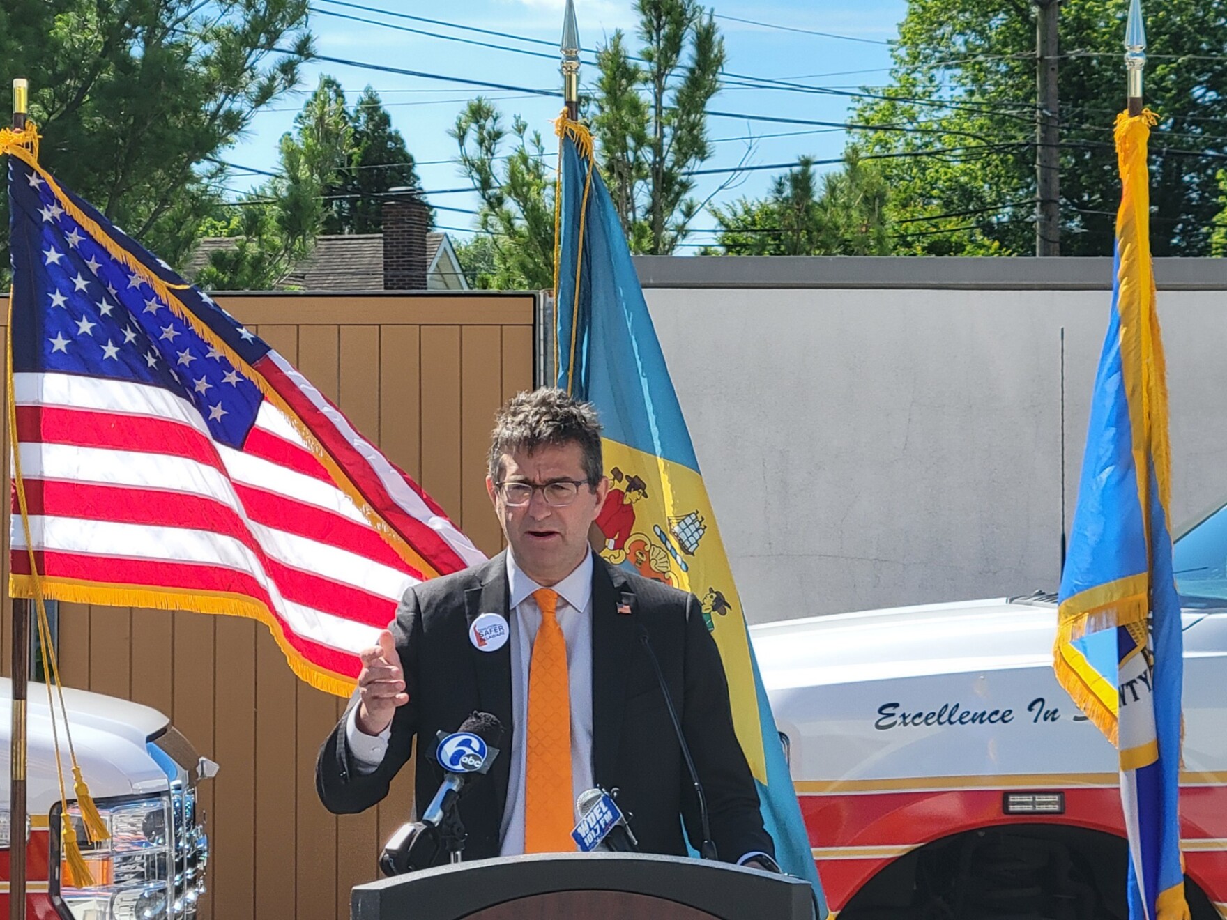 New Castle County Executive Matt Meyer announces three gun safety measures | Delaware First Media