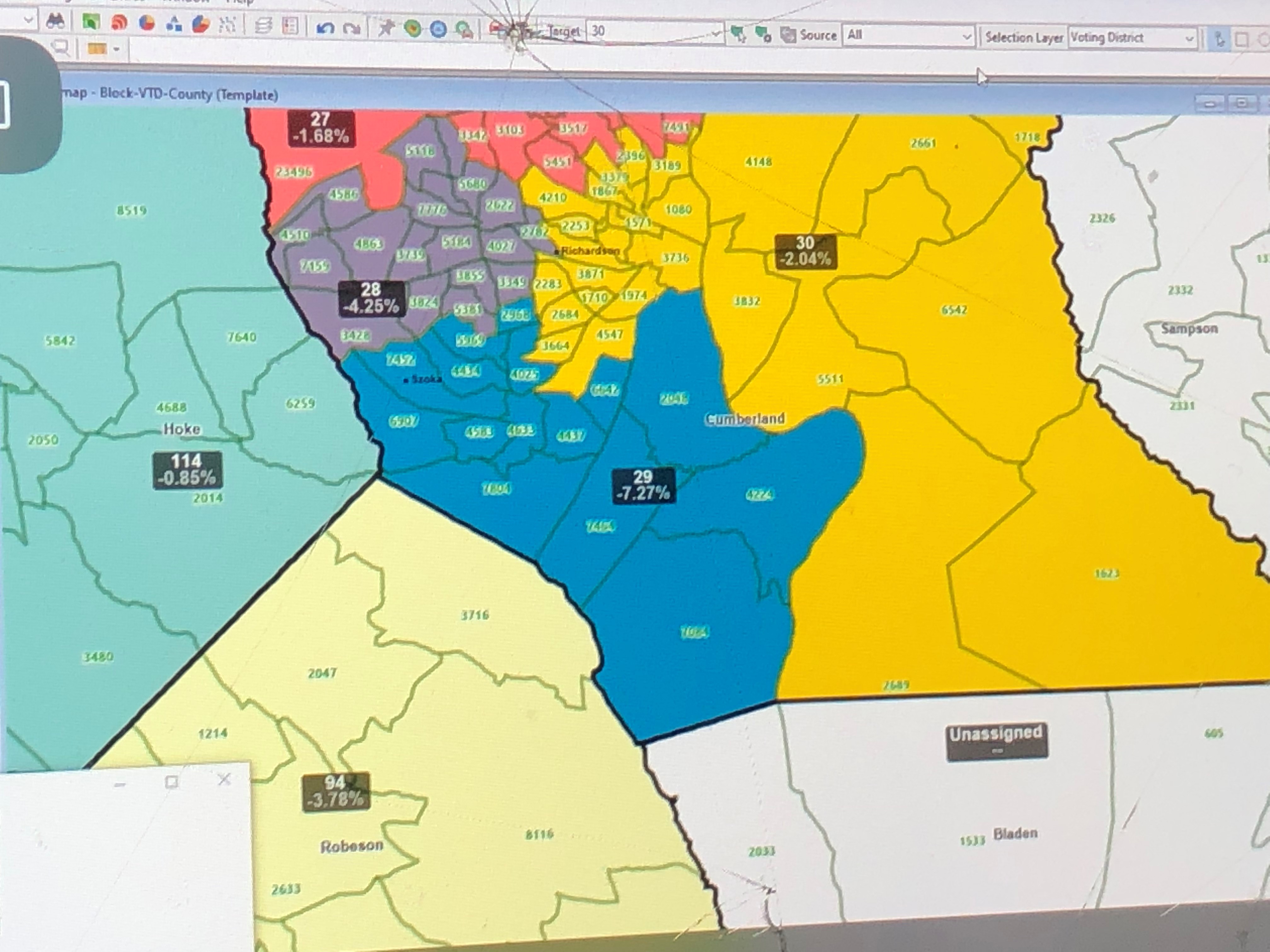 Illinois General Assembly District Map