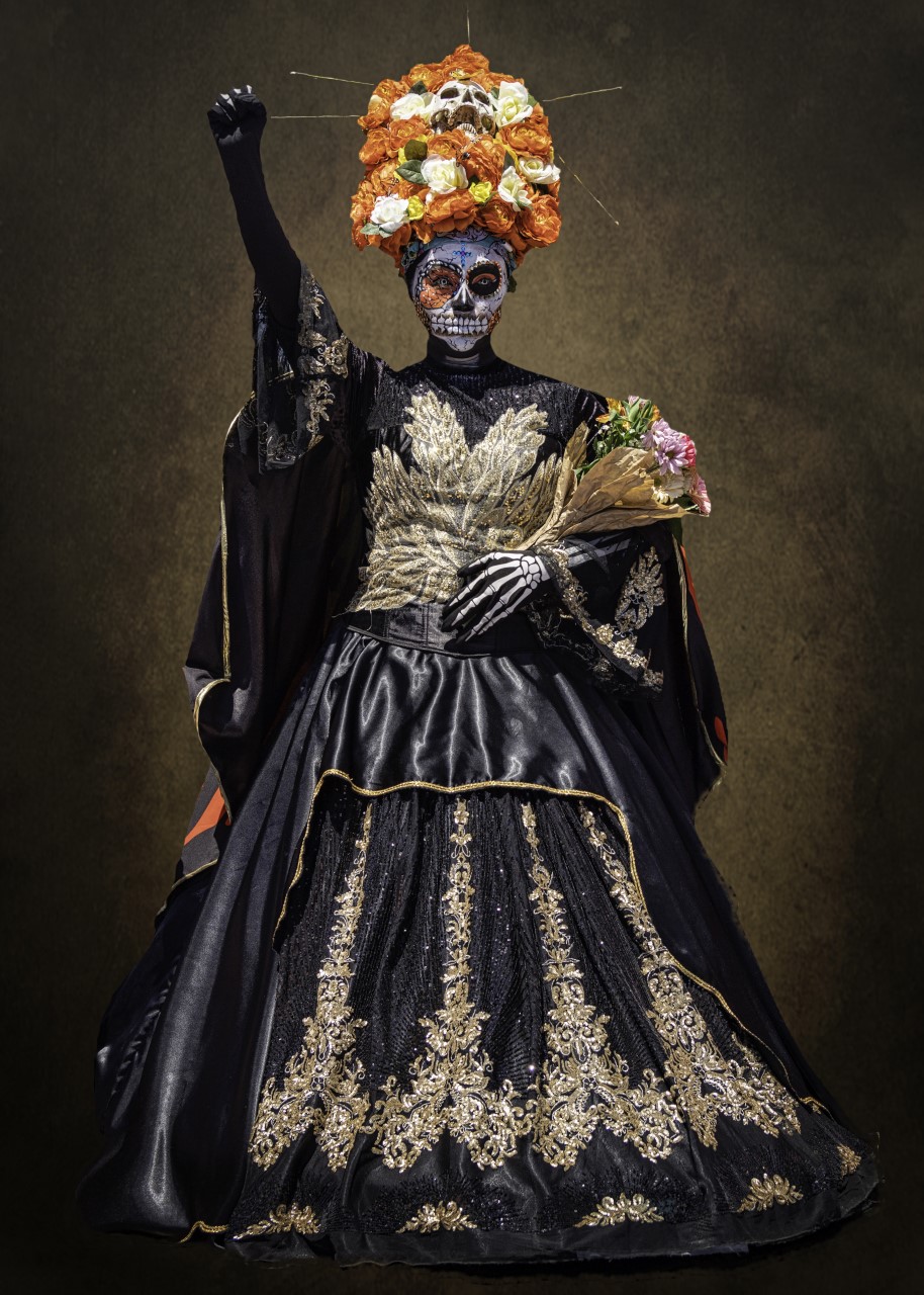 Black Day Of The Dead Dress