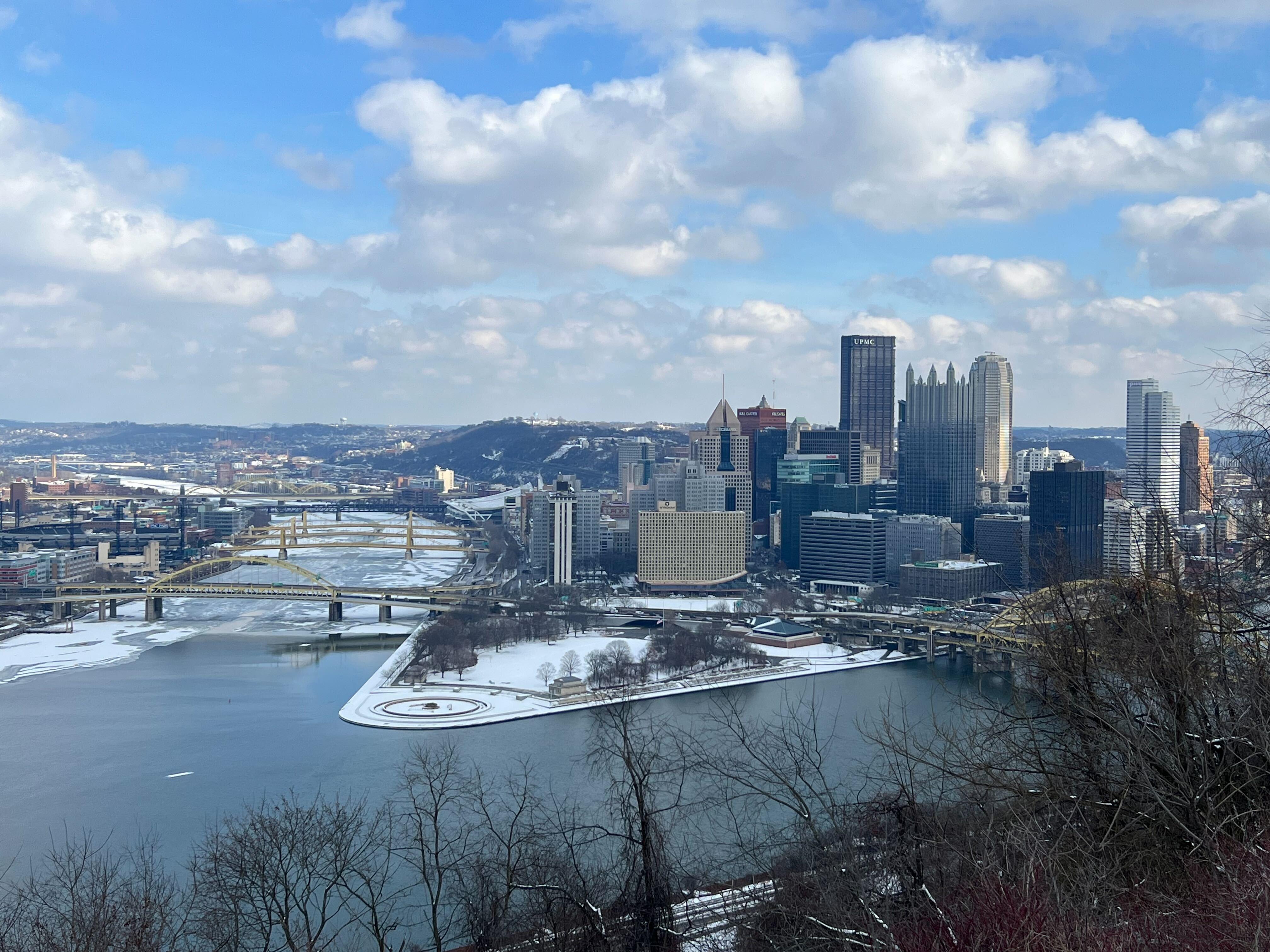 Pittsburgh Point State Park In Winter Point State Park To Get Upgrades
