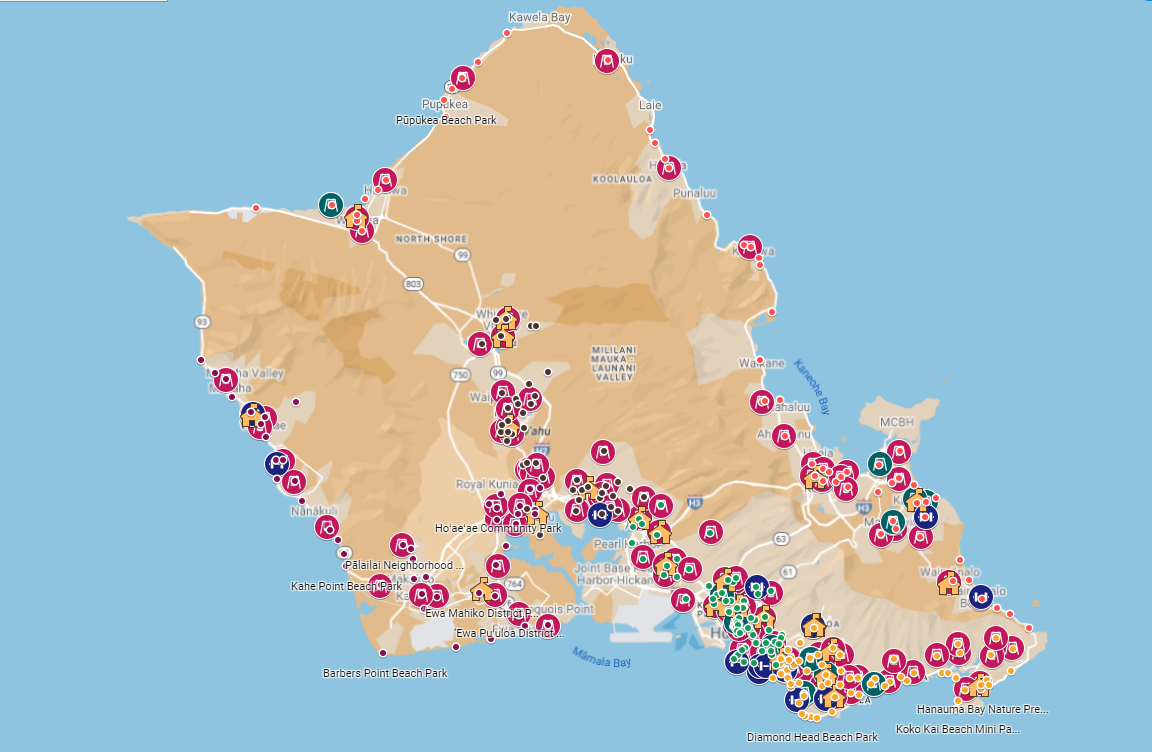 Oahu Map Printable Printable Maps