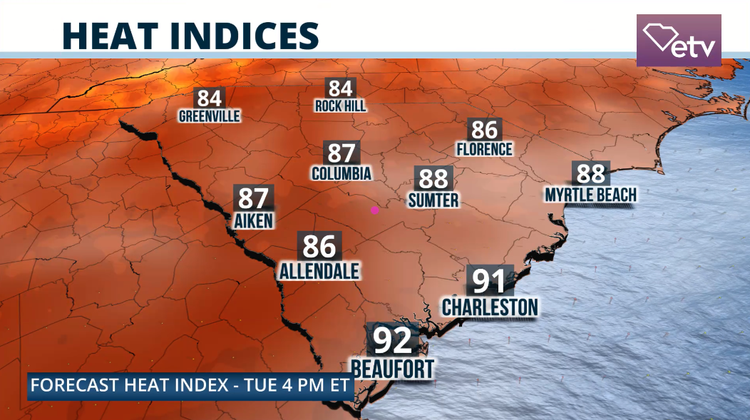Weather Map Florence South Carolina