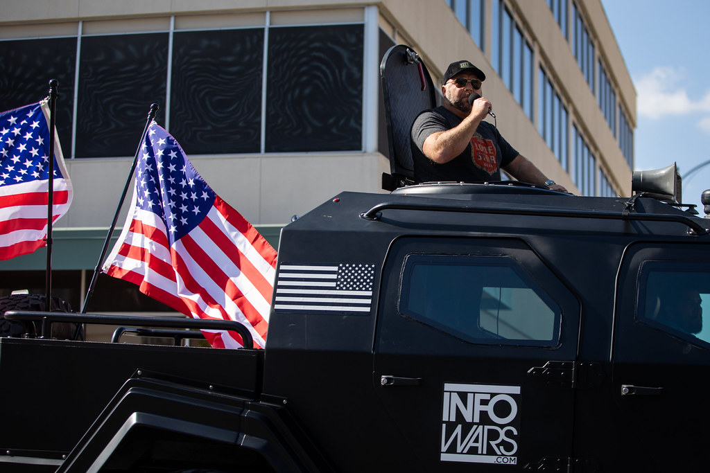 Conspiracy theorist Alex Jones’ media empire is up for auction ...