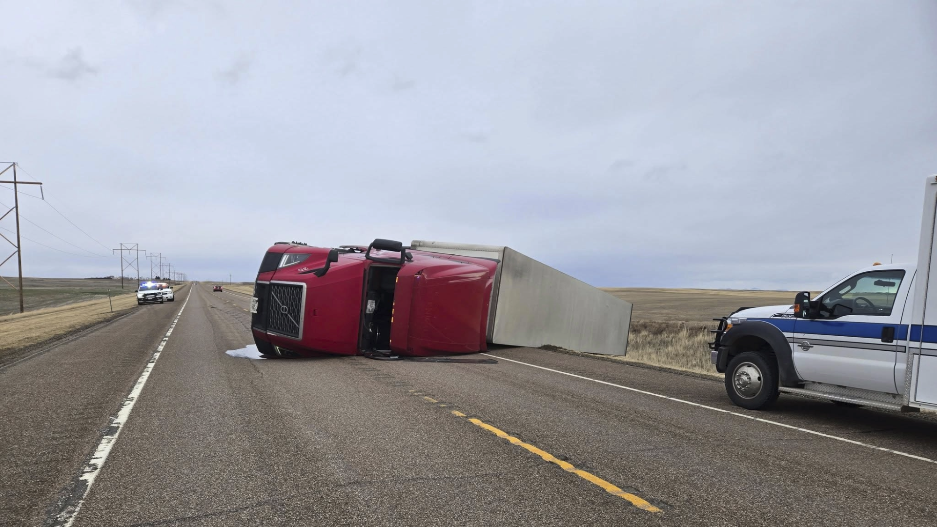 Semi Truck Wind