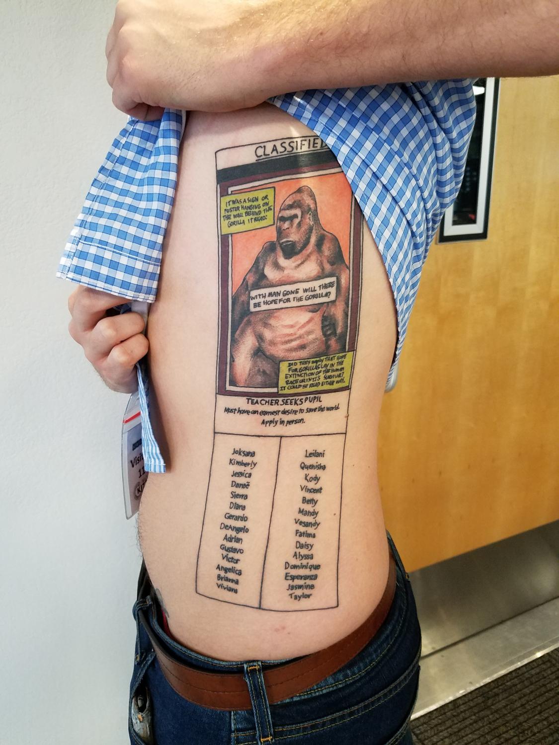 Science Teacher Tattoos