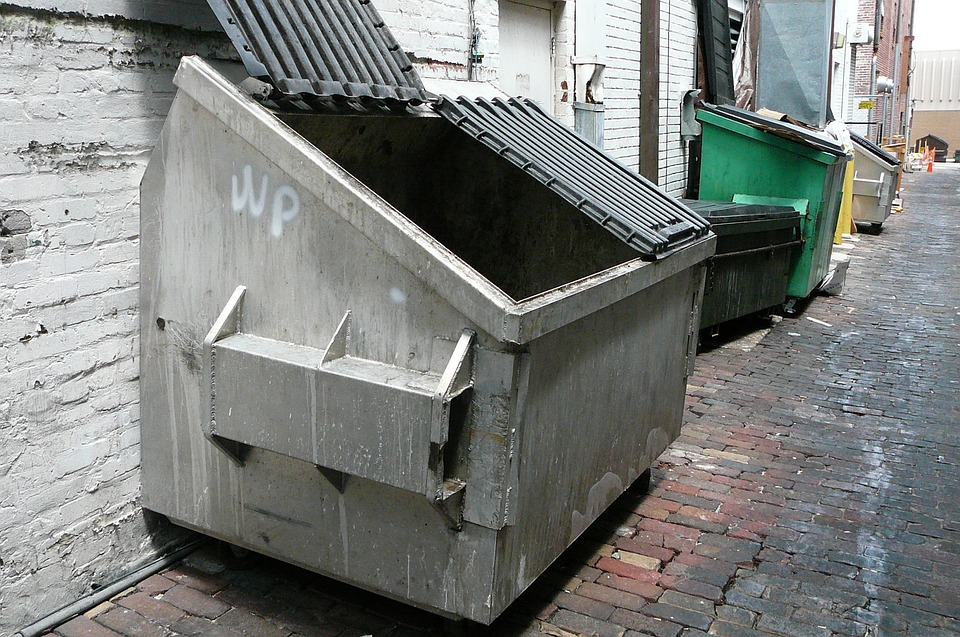 Open Dumpster