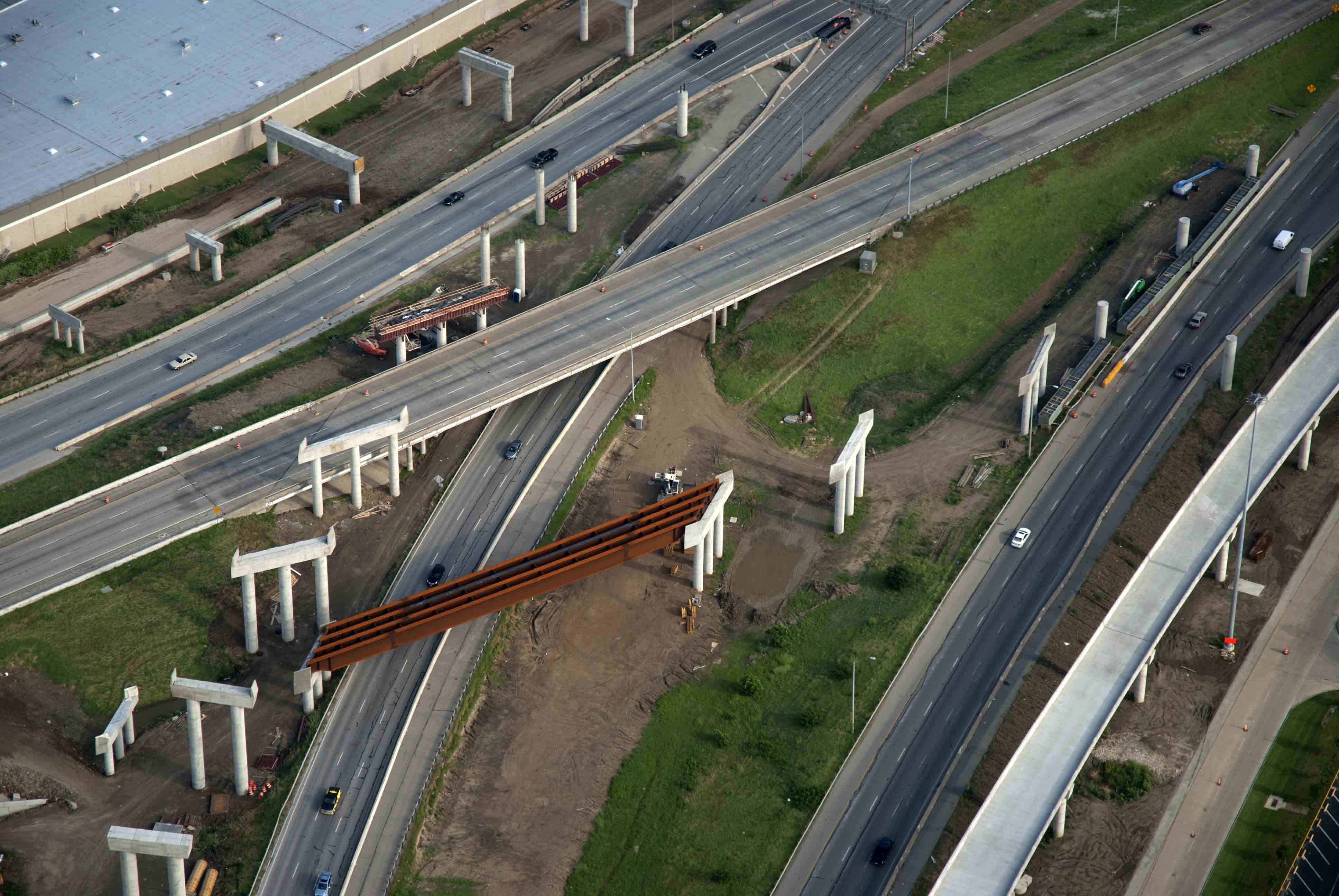 Dallas I 35e Construction