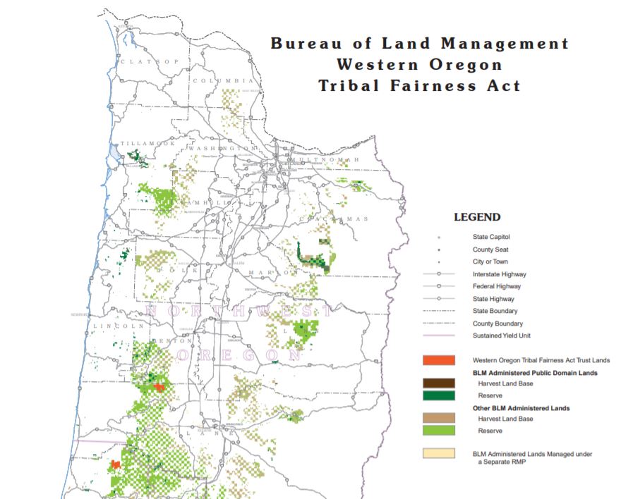 Oregon Blm Land Map