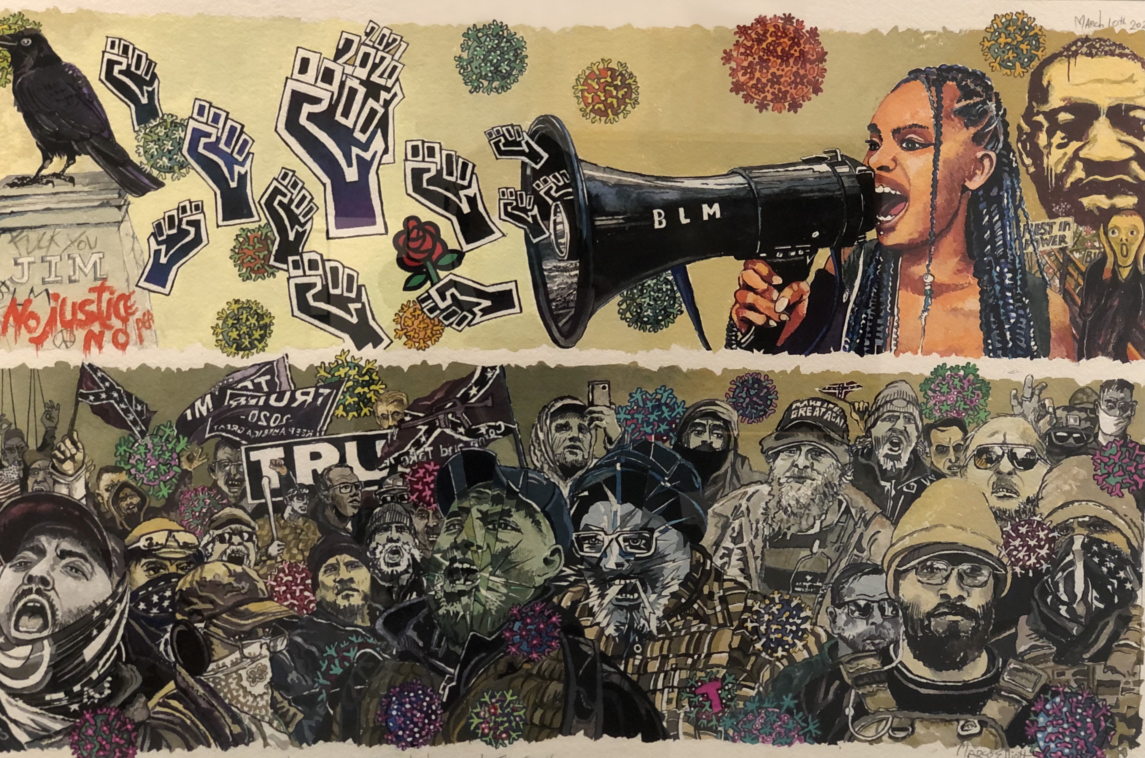 Black Lives Matter Protest Art