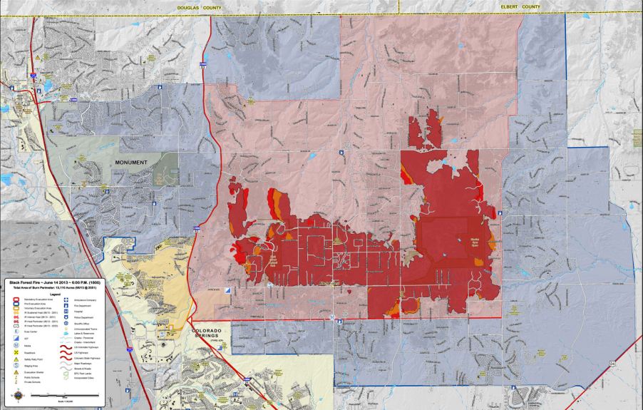 Fire Colorado Springs Today Map Colorado Springs Fire Could Delay