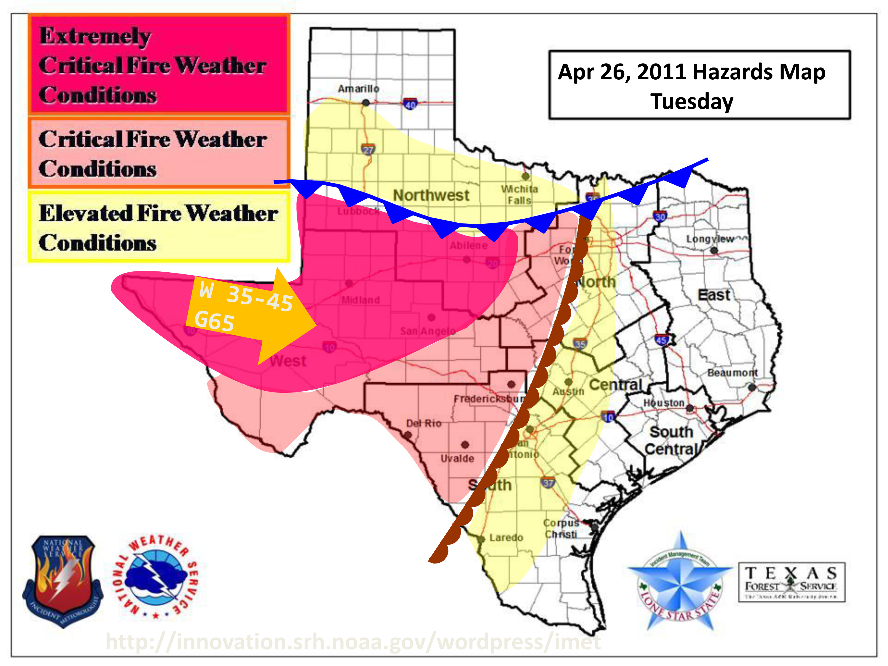 Texas Wildfires
