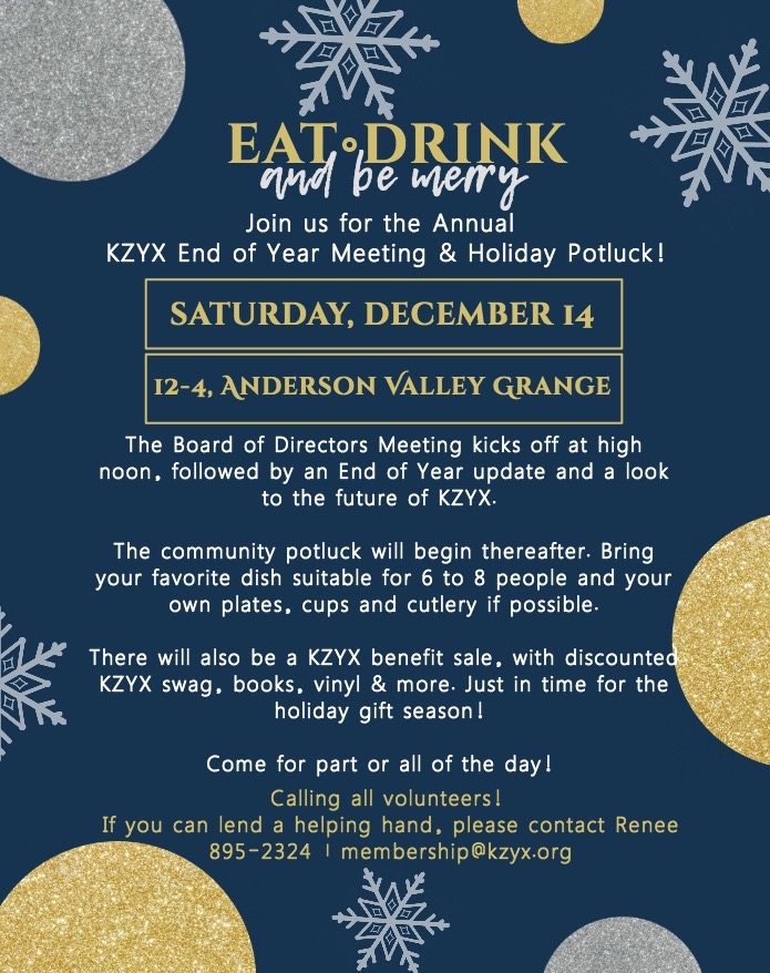 Holiday Potluck Party Invitation