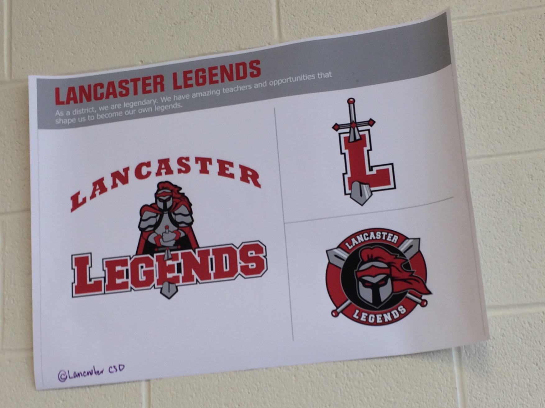 Lancaster High School Logo College And Accommodation Portal