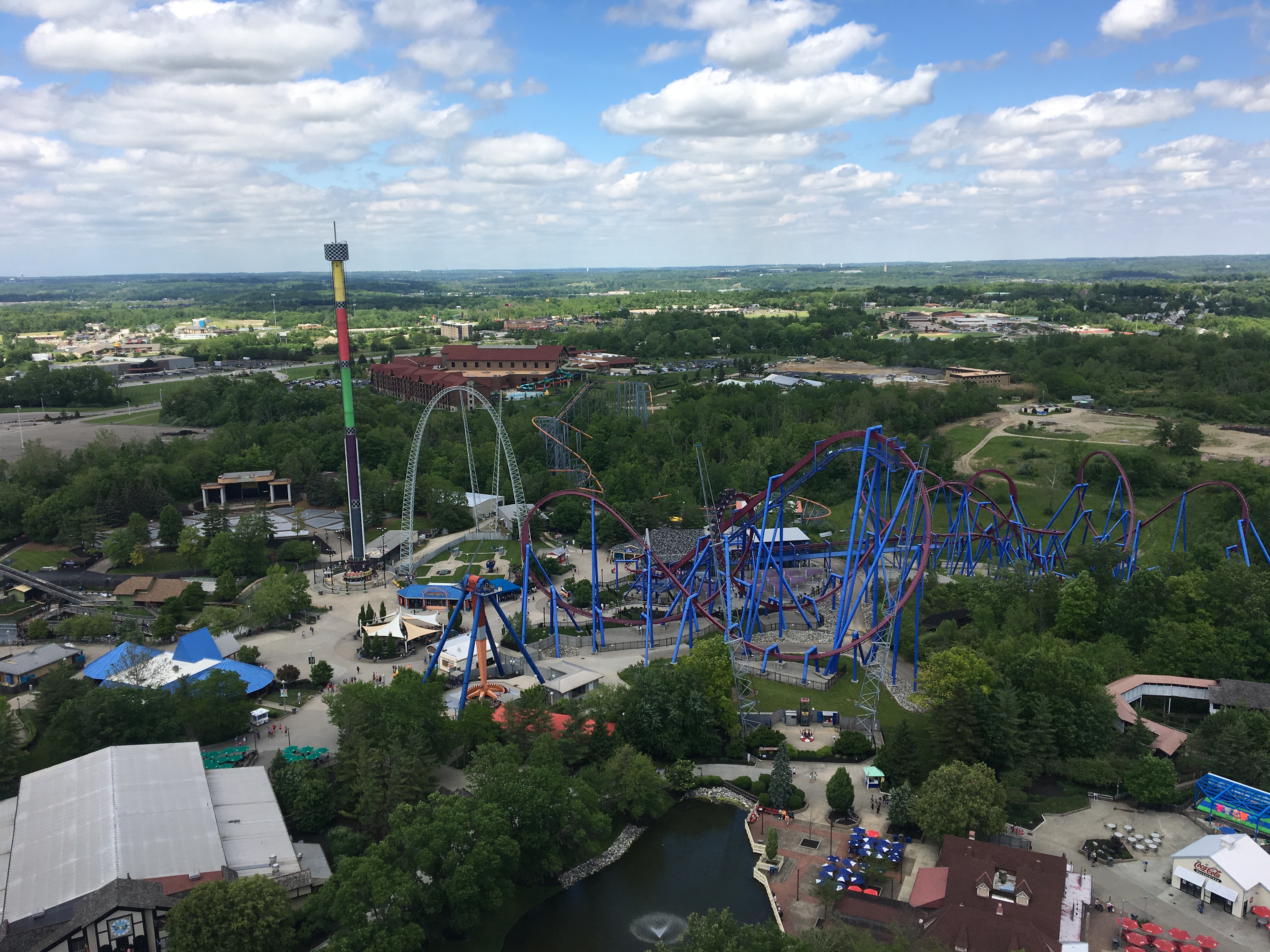 Kings Island Banshee Webcam