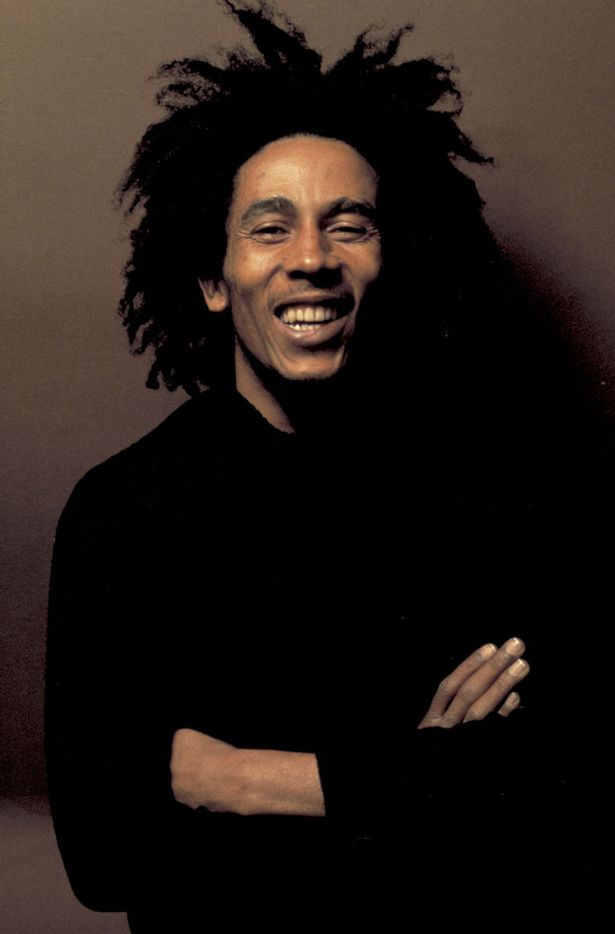 Bob Marley Smiling