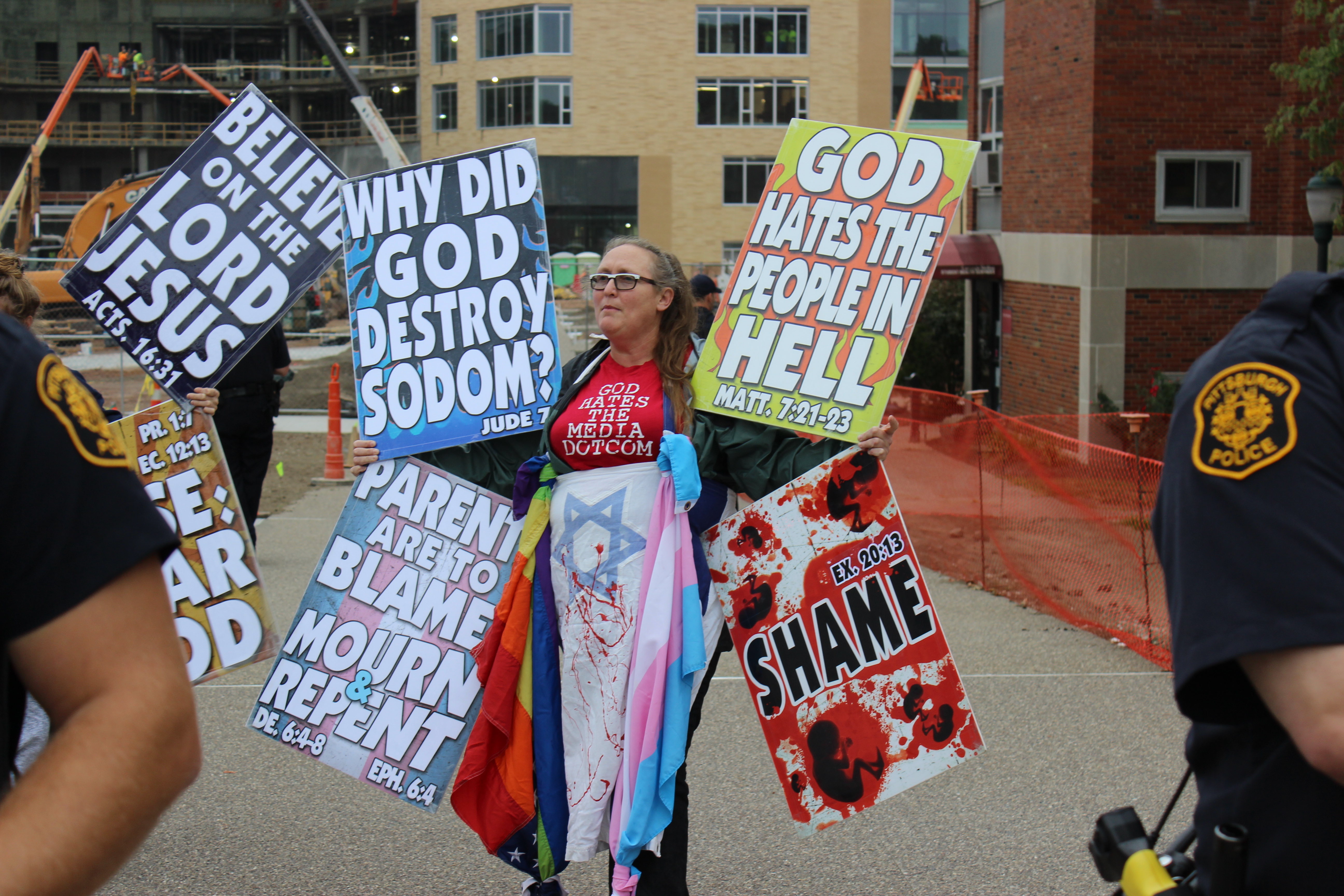 Schilder Der Westboro Baptist Church