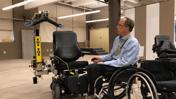 Motorized Wheelchair Gif