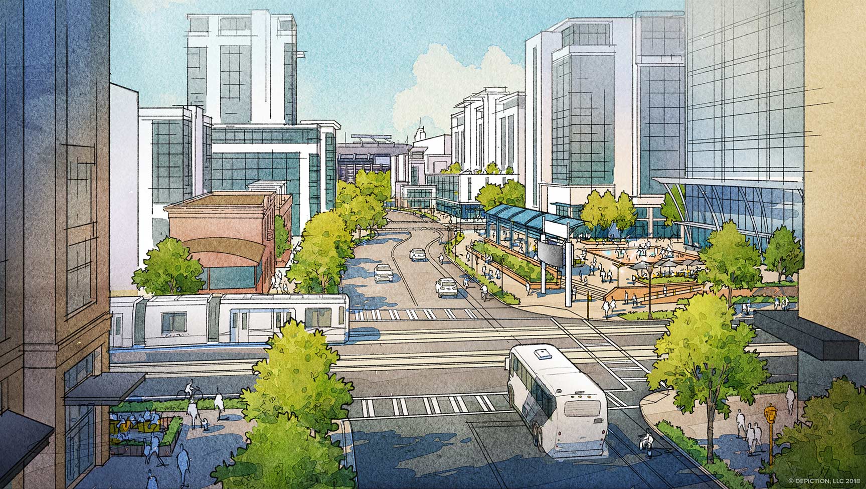 Ncdot Charlotte Gateway Station And Master Plan