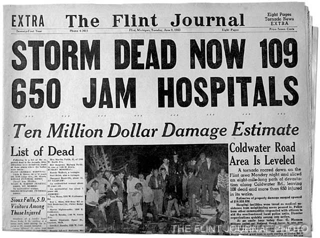 1953 Tornado Flint Michigan