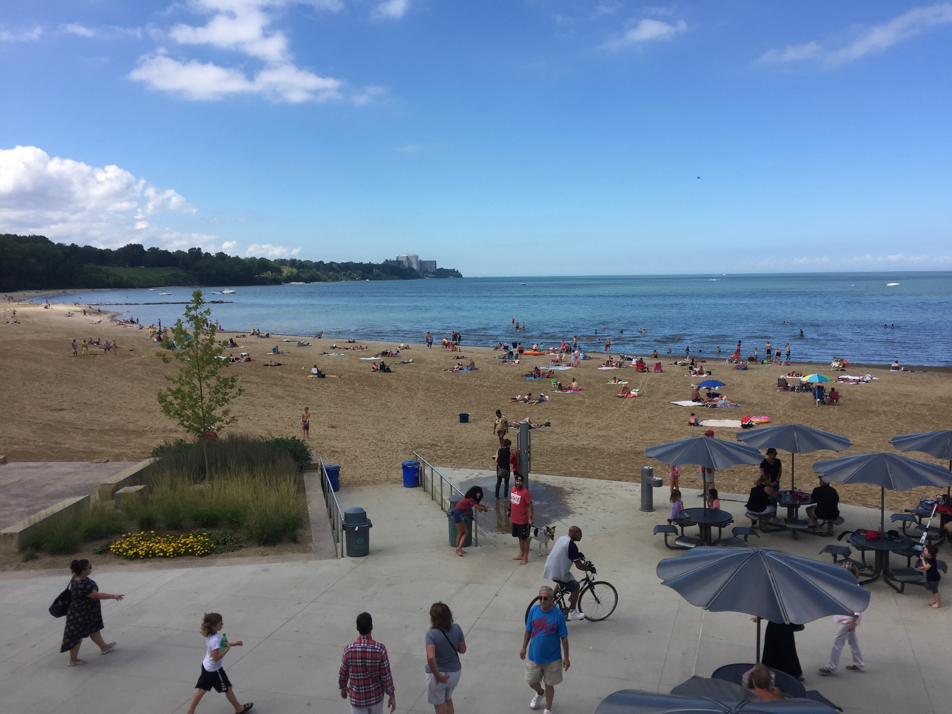 Edgewater Beach Lake Erie Ohio