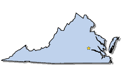 Virginia Map Clip Art