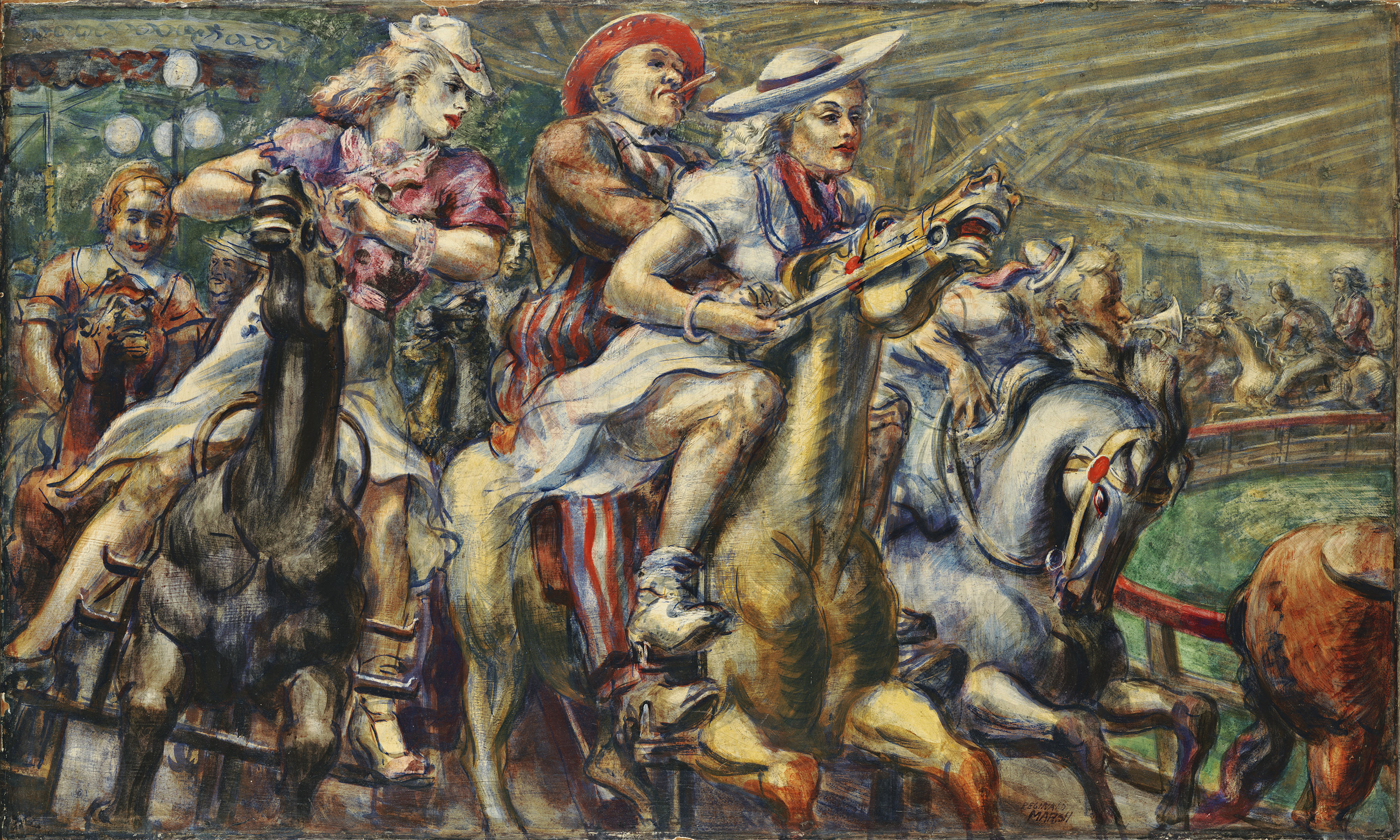 Reginald Marsh Artwork