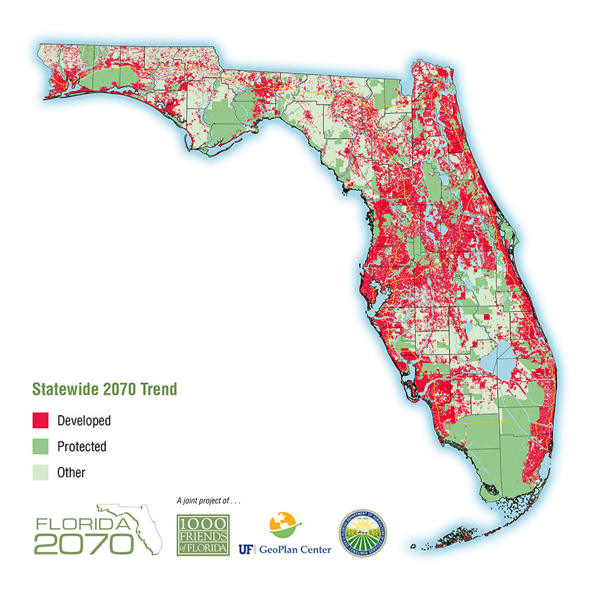 Population Map Of Florida