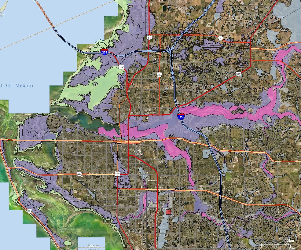 Bradenton Flood Zone Map