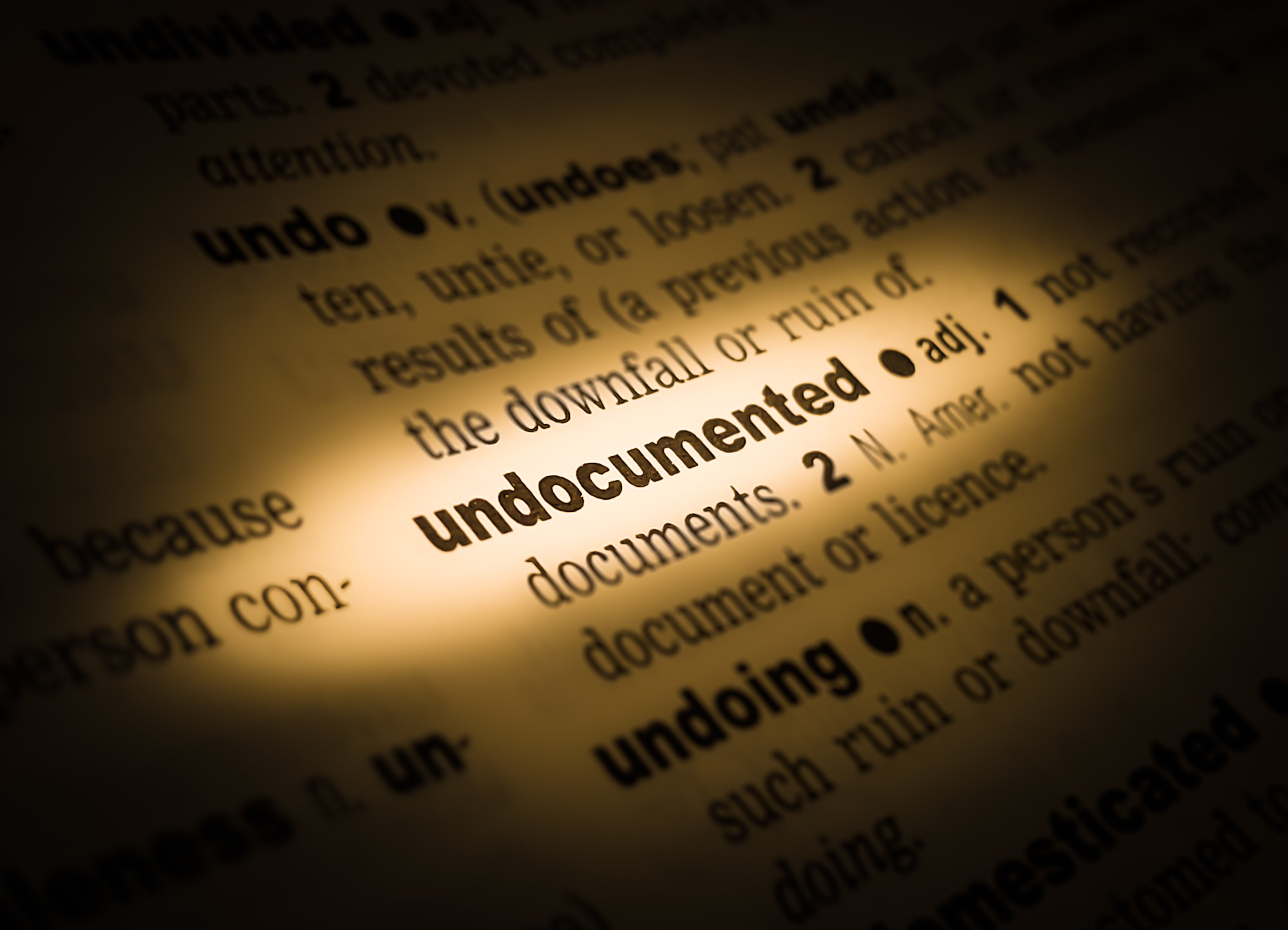 Undocumented Definition