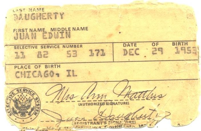 Vietnam Era Draft Card The 1960s Weren't So Bad, Despite What You've