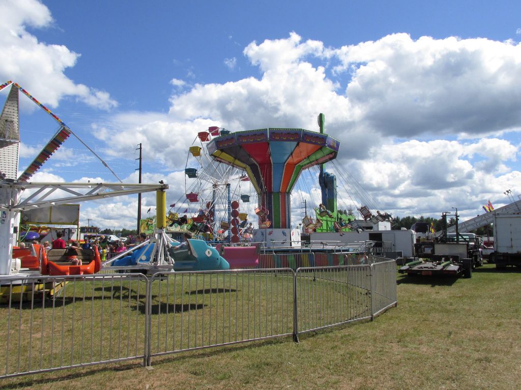 County Fair Midway Wallpaper