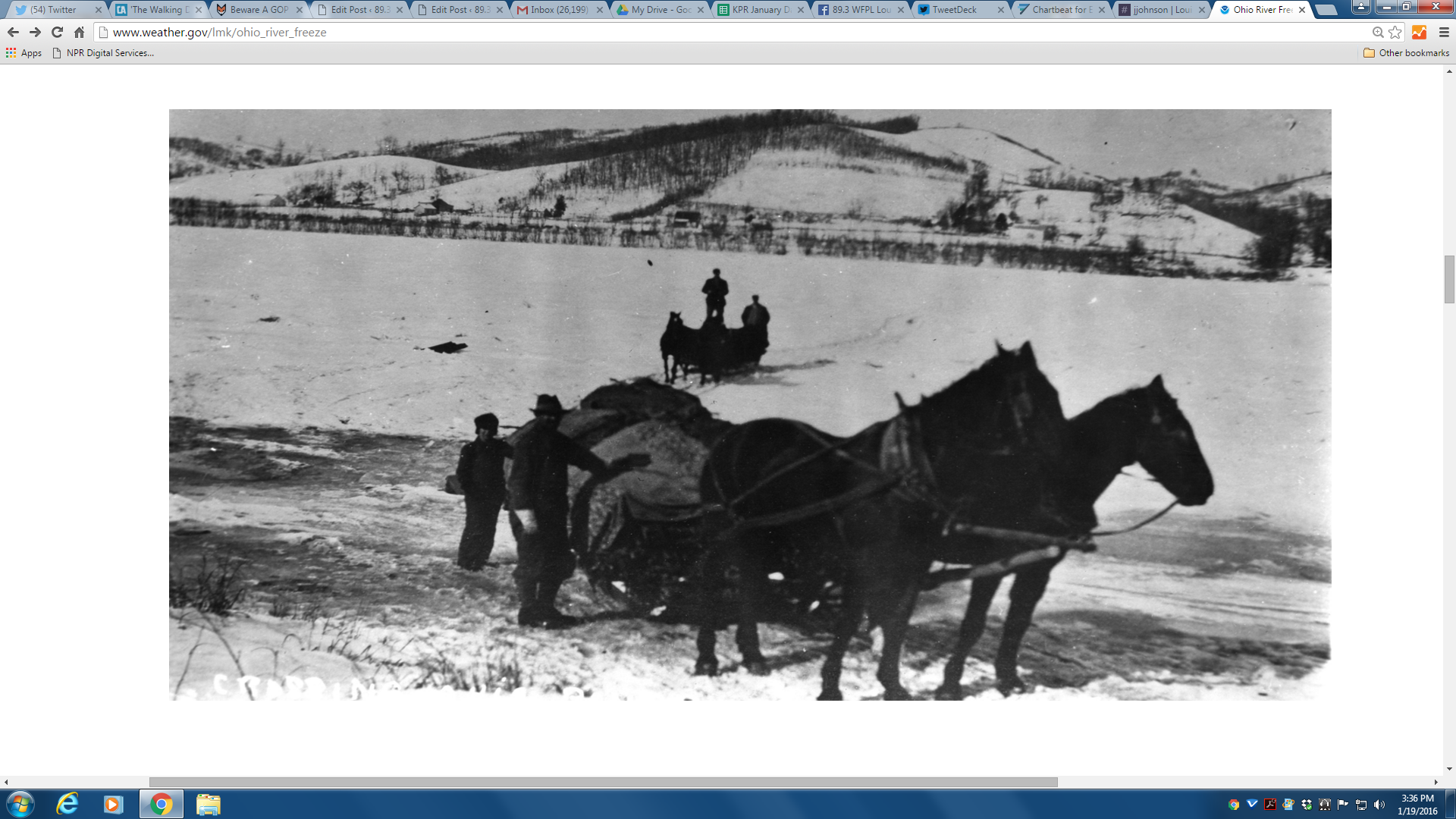 Ohio River Freeze The Ohio River Frozen Hi Res Stock Photography And