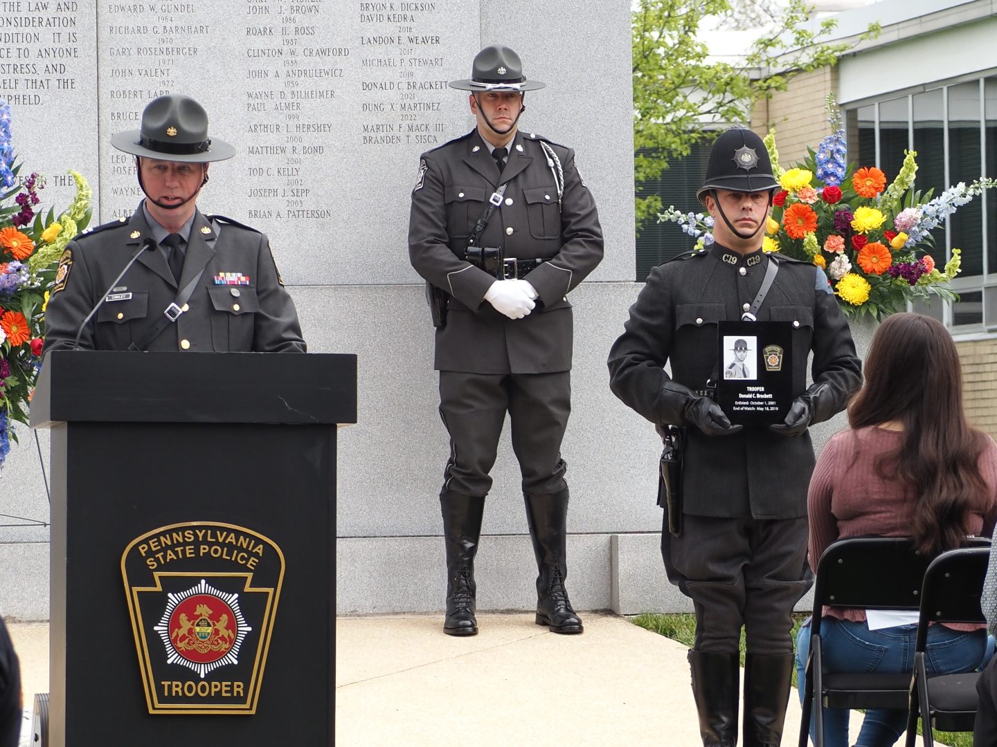 Pennsylvania State Police Dress Uniform Off Duty Trooper Brian McNally