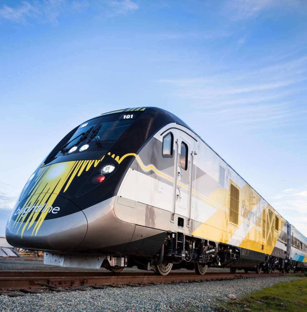 Florida High Speed Train Brightline Celebrates Completion Of